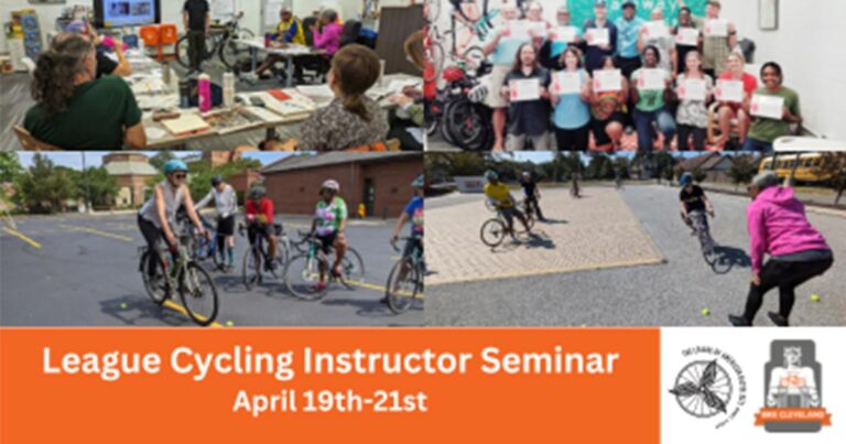 League Cycling Instructor Seminar - Bike Cleveland